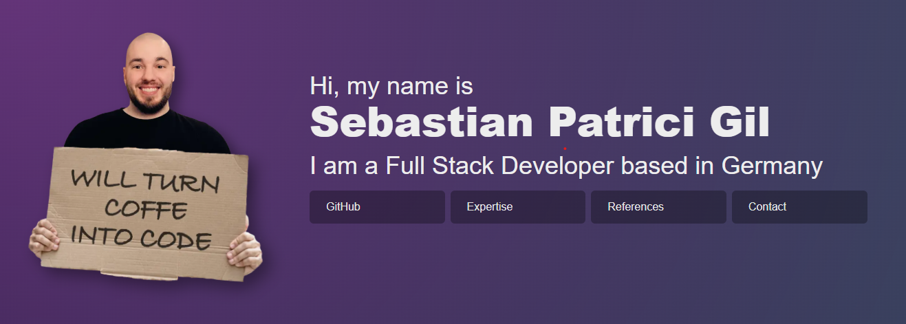 Sebastian Patrici Gil | Full Stack Developer